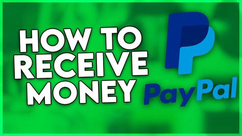 How To Receive Money On PayPal YouTube