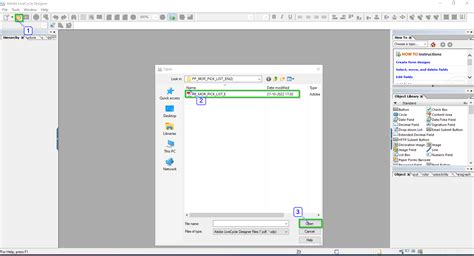 customization of form template using adobe livecycle for production order pick list in rise