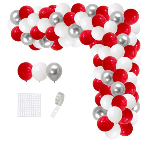 Recolectar Images Arcos De Globos Para Boda Rojo Y Blanco