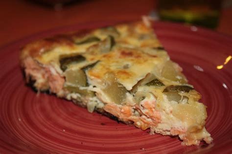 Tarte Au Saumon Et Aux Courgettes Les Petits Plats De Patchouka