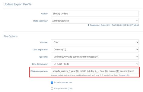 Using Date And Time Variables In The Filename Highview Apps