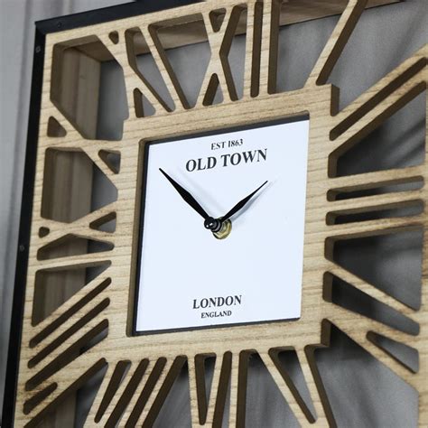 Large Square Wall Clocks Foter