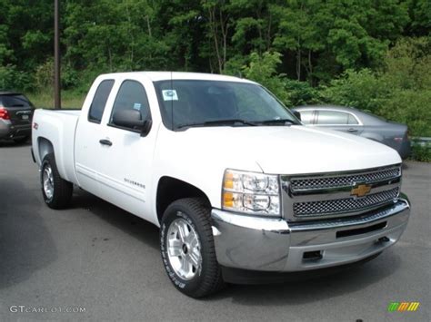 Summit White Chevrolet Silverado Lt Extended Cab X