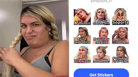 D Nde Descargar Los Stickers Para Whatsapp De Wendy Guevara En La Casa