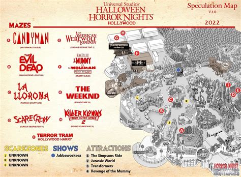 Universal Studios Horror Nights Mazes Vita Aloysia