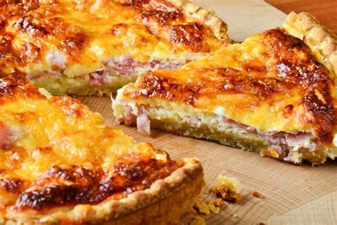 Recette Comment Faire Une Quiche Lorraine En Cinq Tapes
