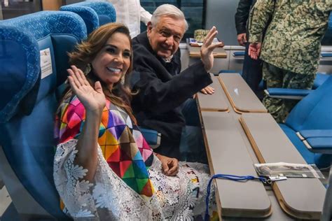 Amlo Inaugura El Segundo Tramo Del Tren Maya Saber Politico