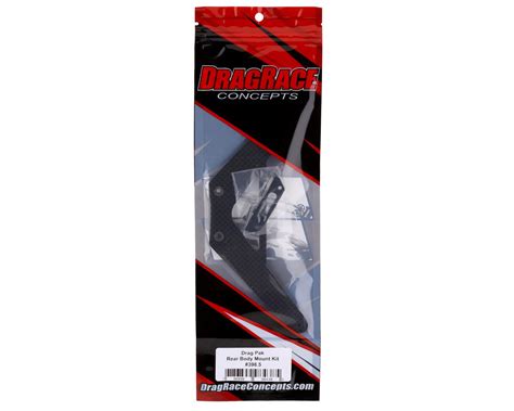 DragRace Concepts Drag Pak Rear Body Mount Kit Black DRC 398 5