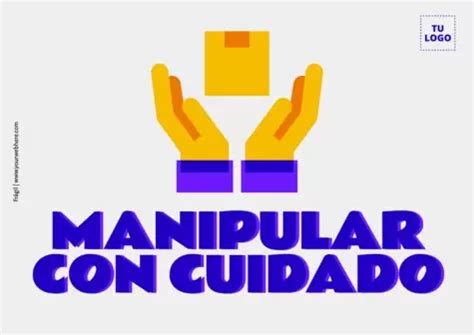 Crea un cartel de Frágil para imprimir gratis