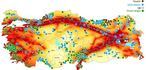 AFAD Türkiyenin Afet Risk Haritasını Çıkardı