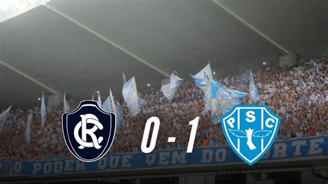 Remo 0 X 1 Paysandu Melhores Momentos Campeonato Paraense 2023 YouTube
