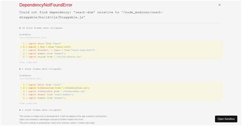 React Horizontal Schedule Codesandbox