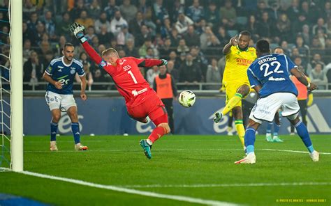 Fc Nantes Rc Strasbourg Fc Nantes Le R Sum De La Rencontre