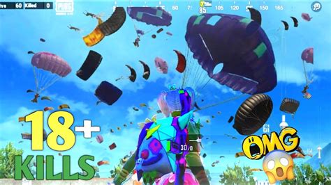 18 Kills Solo Vs Squad Gameplay In Pubg Mobile Lite Full Rush