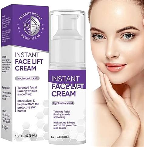 Amazon Moskila Instant Face Lift Cream Minute Temporary Skin