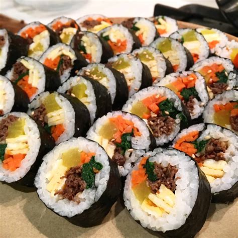 Korean Food Photo Perfect Picnic Dish Gimbap Maangchi
