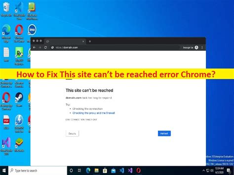 C Mo Arreglar Este Sitio No Se Puede Acceder Error Chrome Pasos