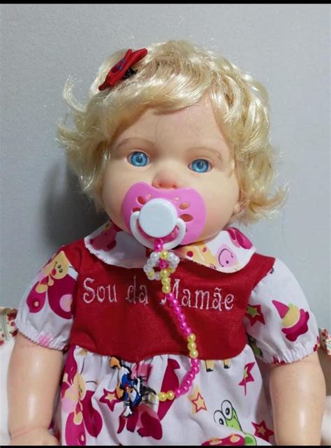 Boneca bebezão loira Nacional Boneca Bebê Magazine Luiza