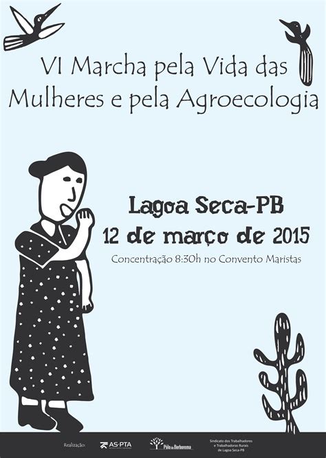 AS PTAVI Marcha pela Vida das Mulheres e pela Agroecologia reunirá 5