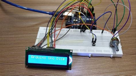 how to make a dice using arduino uno