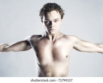 Photo Naked Athlete Strong Body Stock Photo Shutterstock
