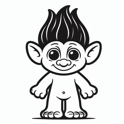 Desenhos de Trolls para colorir Desenhos para colorir Criança