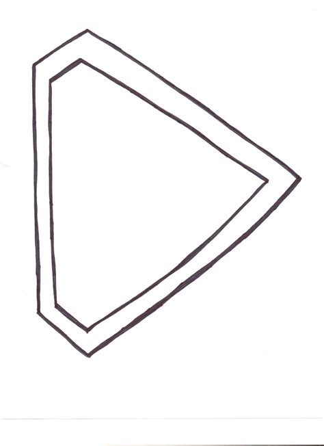 Superhero Shield Template