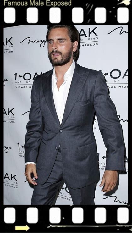 Famous Male Exposed Scott Disick Bulge