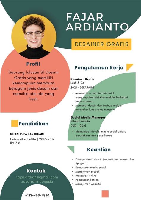 15 Contoh CV Menarik Dan Cara Membuatnya Kumparan