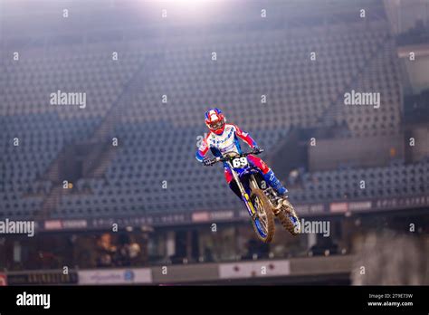 Melbourne Australia 24th Nov 2023 Robbie Wageman Driving Yamaha For