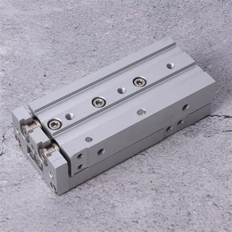 VBESTLIFE Cylindre D Air Pneumatique MXS12 Cylindre De Rail De Guidage