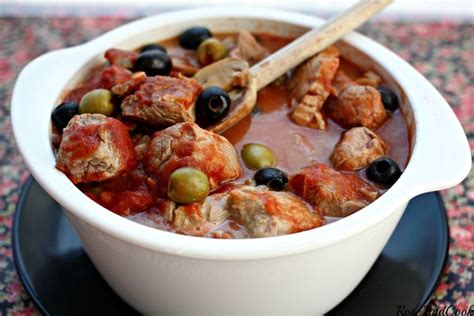 Sauté de veau aux olives