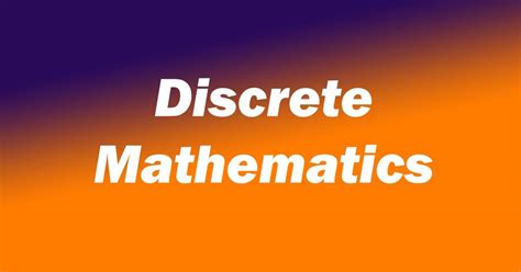 basic discrete mathematics multiple choice questions and answers gkseries