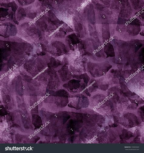 Purple Seamless Cubism Abstract Art Picasso Stock Illustration