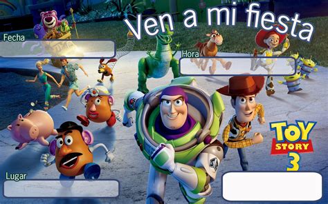 Imagenes De Tarjetas De Cumpleaños De Toy Story Varias Tarjetas