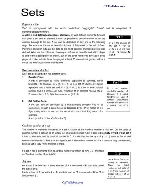 26 sets pdf pdf set mathematics integer