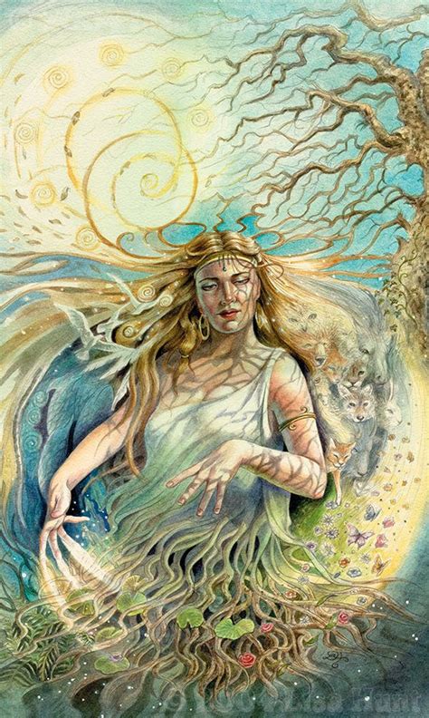 Gaia By Lisa Hunt Greek And Roman Mythology Mother Nature Goddess