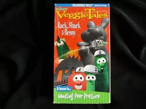 VEGGIETALES RACK SHACK And Benny VHS 1998 11 28 PicClick CA