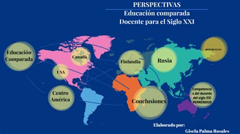 PERSPECTIVAS Educación comparada Docente para el Siglo XXI by Gisela