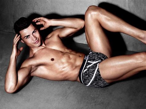 Real Madrid Superstar Cristiano Ronaldo Strips Off For Most Daring New