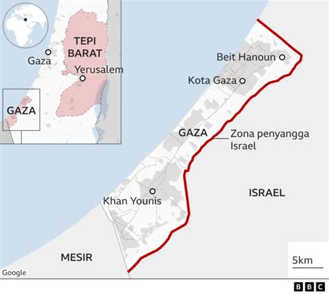 Palestina Jalur Gaza Salah Satu Tempat Terpadat Di Dunia Yang Kini