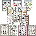 A4 Laminated Phonics Phonemes Graphemes Letters Sounds Wall Chart X2