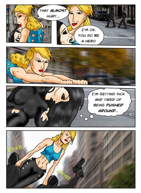 Kate Five Vs Symbiote Comic Page 179The Epic Smackdown Continues On The