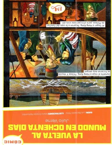 La Vuelta Al Mundo En 80 Días Comic Más Libro Regalo Meses sin intereses