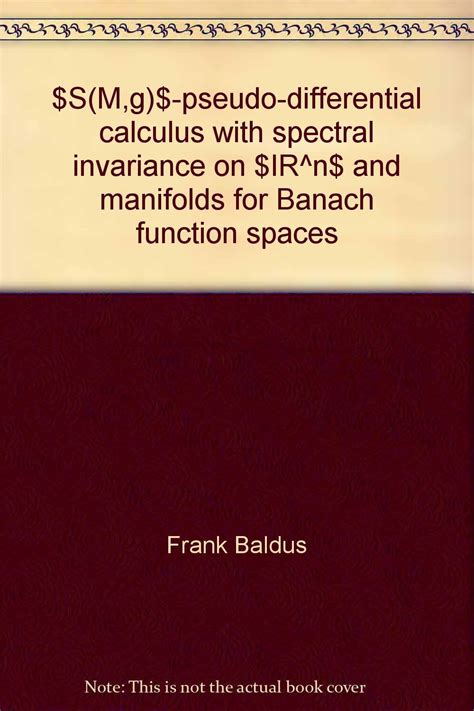 s m g pseudo differential calculus with spectral invariance on ir n and manifolds for