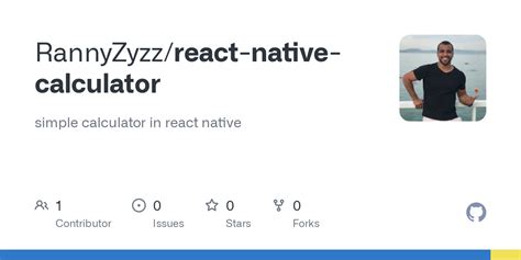 Github Rannyzyzz React Native Calculator Simple Calculator In React