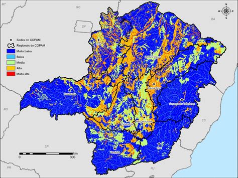 8 Mapa de vulnerabilidade à contaminação ambiental pelo uso do solo