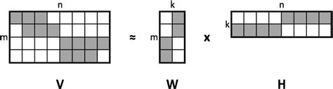 nonnegative matrix factorization process on document term matrix download scientific diagram