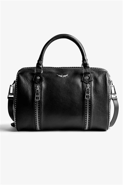 Sac Sunny Medium Studs Sac Noir Femme Zadig Voltaire