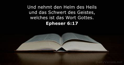 6 Juni 2023 Bibelvers Des Tages Epheser 6 17 DailyVerses Net